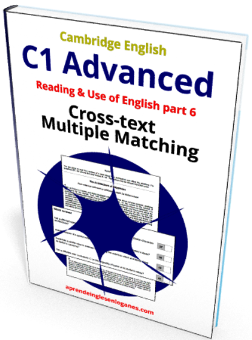 C1 Advanced - Cross-text Multiple Matching